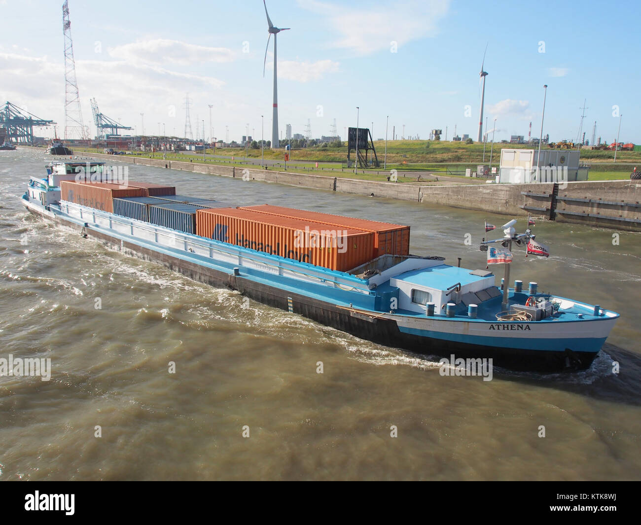 The image depicts the Athena ENI 06003091, a vessel located at ...