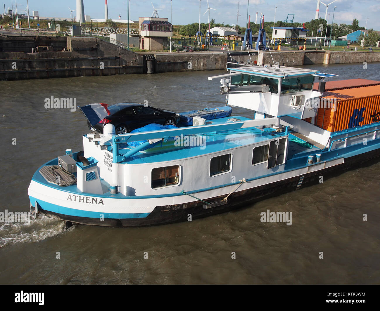 The Athena, a vessel with ENI number 06003091, is pictured at ...