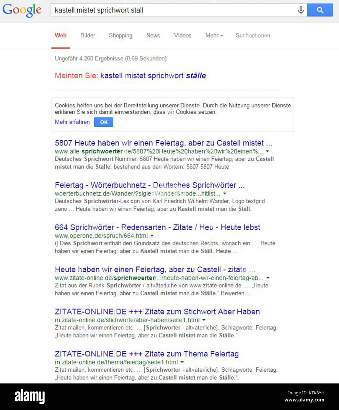 Sprichwort hi-res stock photography and images - Alamy