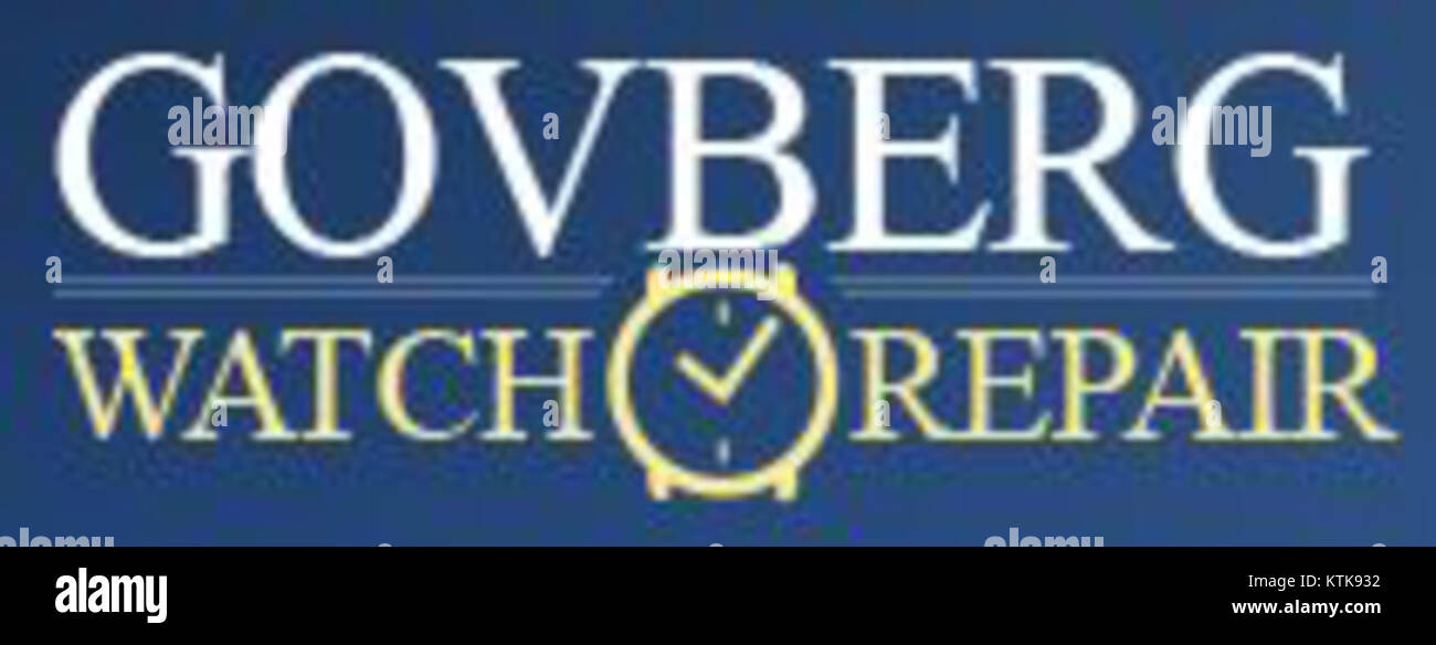 The Govberg Watch Repair logo represents a trusted service brand ...