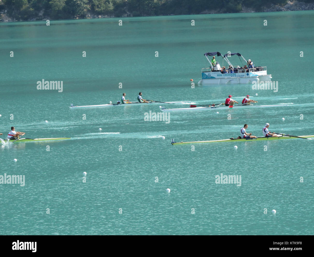 A photo of the 2015 Aviron World Championships, showcasing a rowing ...