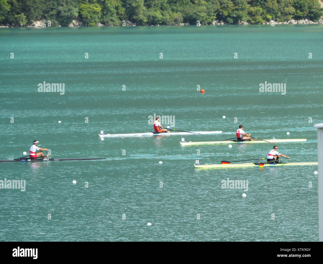 The Aviron 2015 World Championships featured competitive rowing events ...