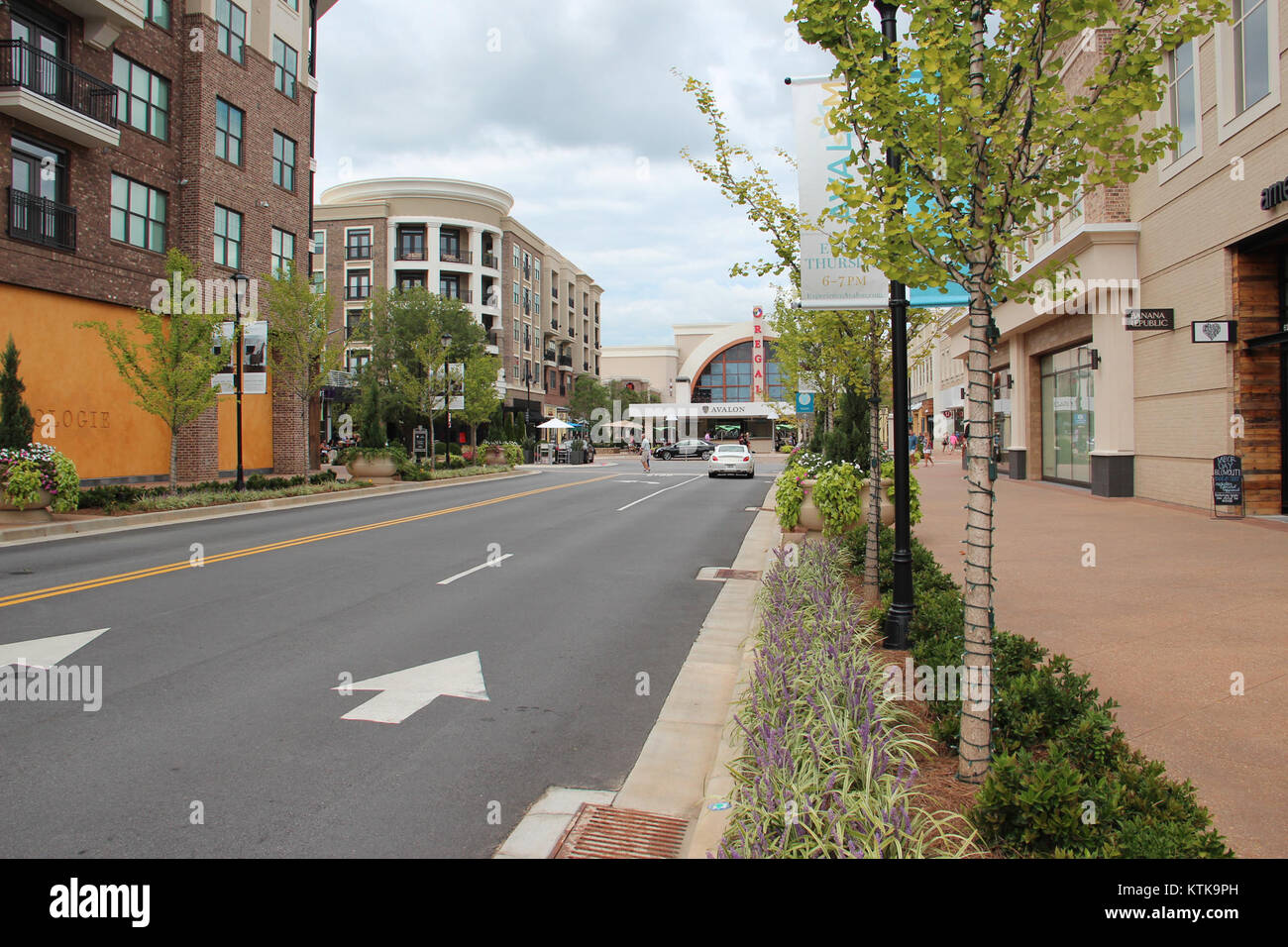 Avalon, located in Alpharetta, Georgia, is a mixed-use development that ...