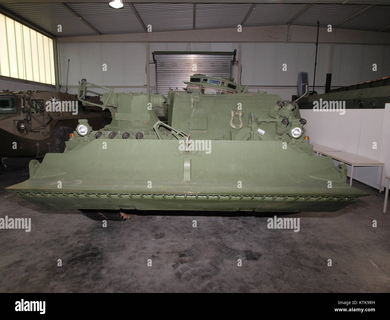 The Bergepazer 3 Buffel, a military vehicle designed for rough terrain ...