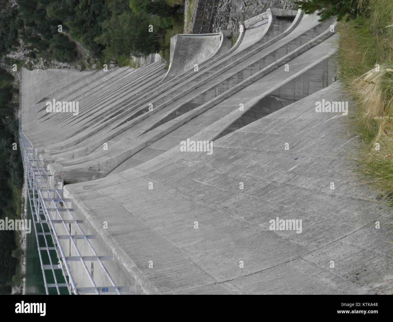 The Barrage du Plan d'Amont is a dam located in the French Alps. It is ...