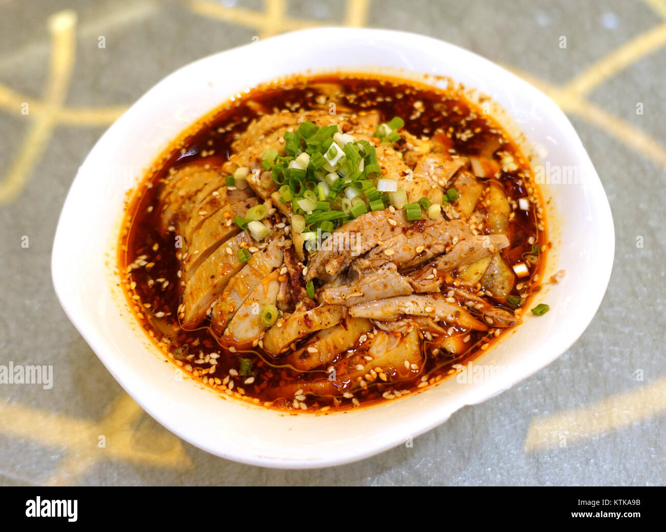 This banquet dish, photographed in Chengdu, China, showcases ...