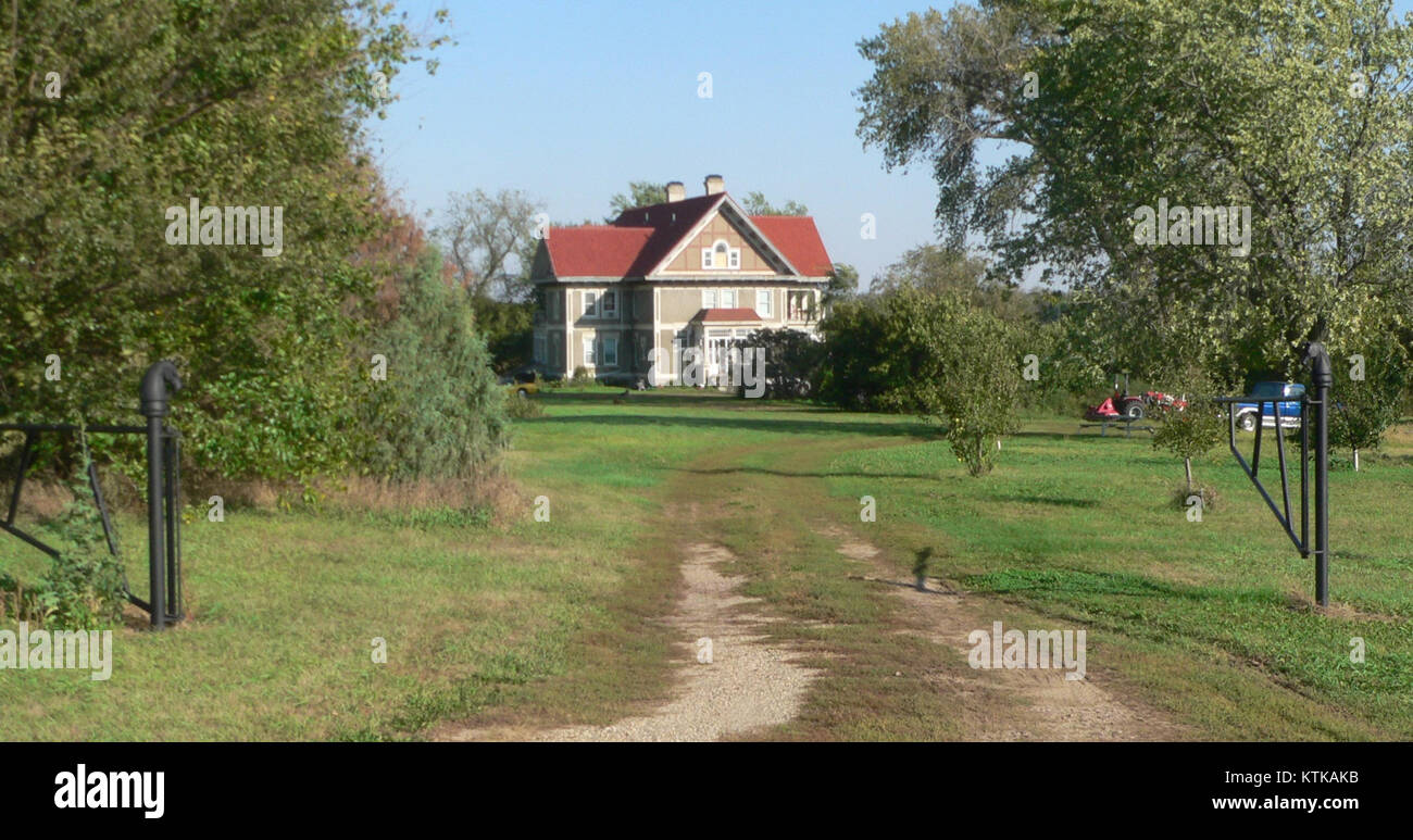 The Baker House, located in Union County, South Dakota, is a historical ...