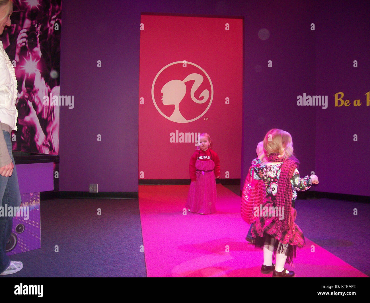 The Barbie Runway exhibit at the Children's Museum of Indianapolis ...