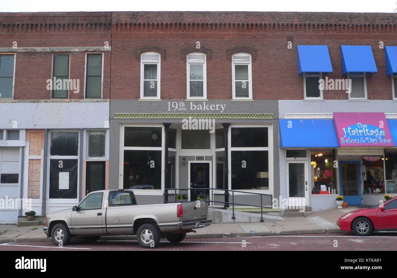 This photograph shows a view of the properties located at 1403, 1405 ...