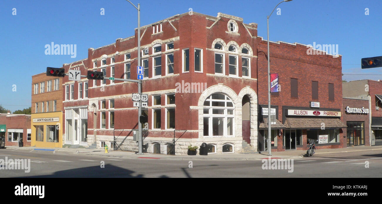 This photograph captures the intersection of Central Avenue and J ...