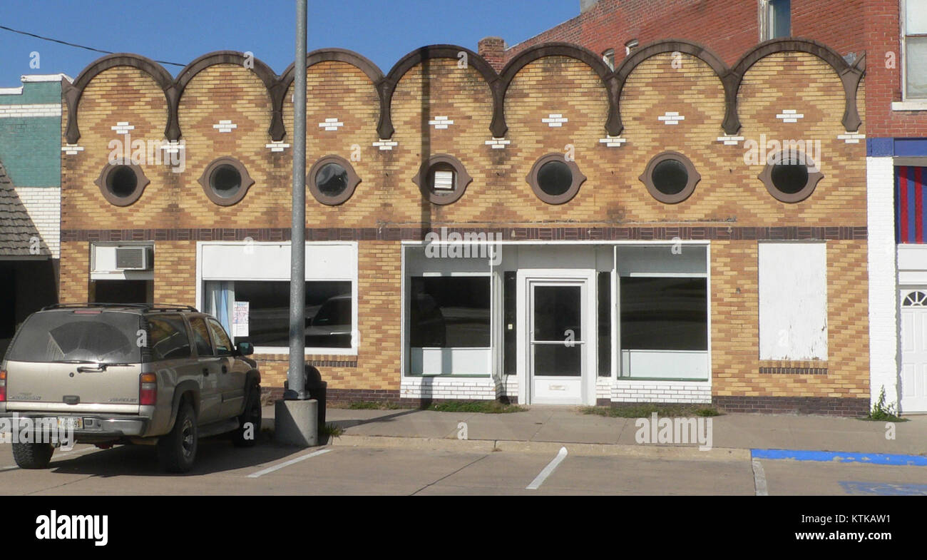 Auburn, Nebraska 1304 1306 Courthouse Ave from SE 1 Stock Photo - Alamy