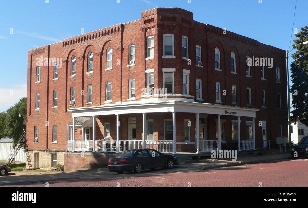 A photograph of 1301 19th Street in Auburn, Nebraska, taken from NE ...