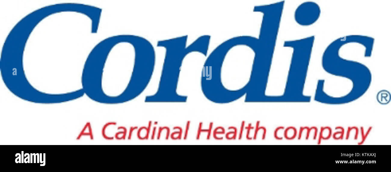 The 2013 logo of Cordis Corporation, a visual representation of the ...