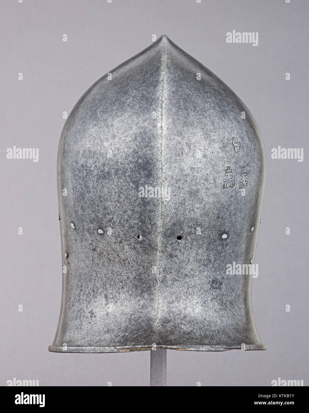 A barbute is a type of Italian helmet used in the 15th century ...