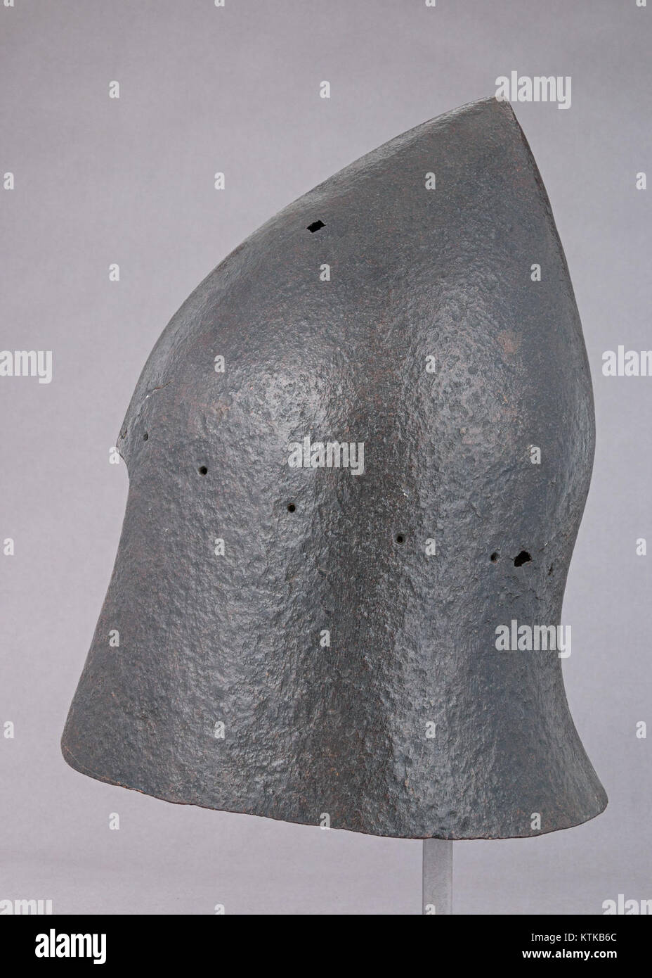 The Bascinet MET 29.158.45 002AA2015 is a medieval helmet housed in the ...