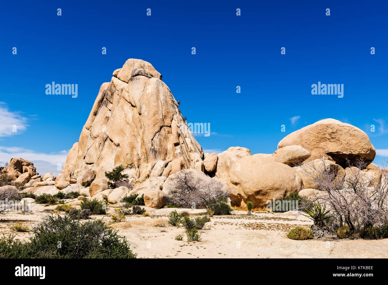 Giant Rocks in the Joshua Tree National Park, Mojave desert, California ...