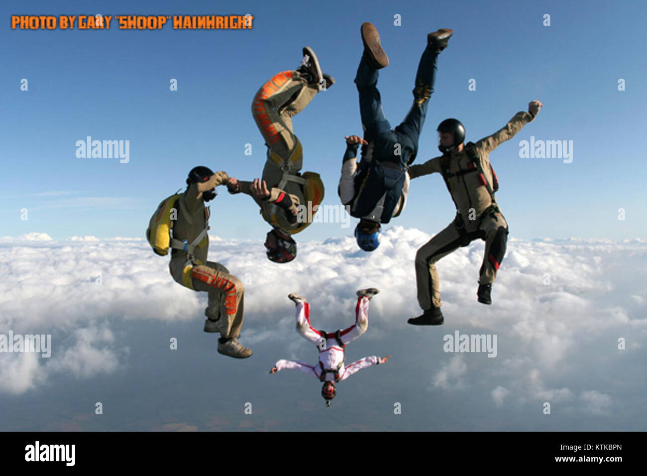 The Bad Lieutenants VFS skydiving team specializes in vertical ...
