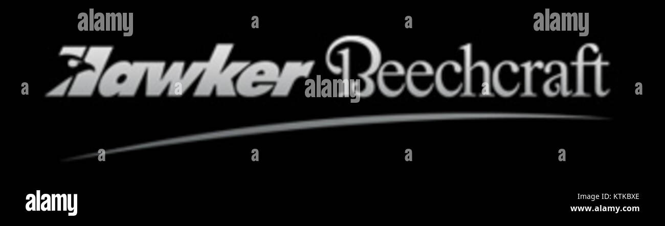 The Hawker Beechcraft logo represents the brand known for manufacturing ...