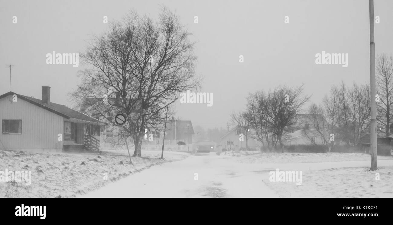 Hazardous snow conditions Black and White Stock Photos & Images - Alamy