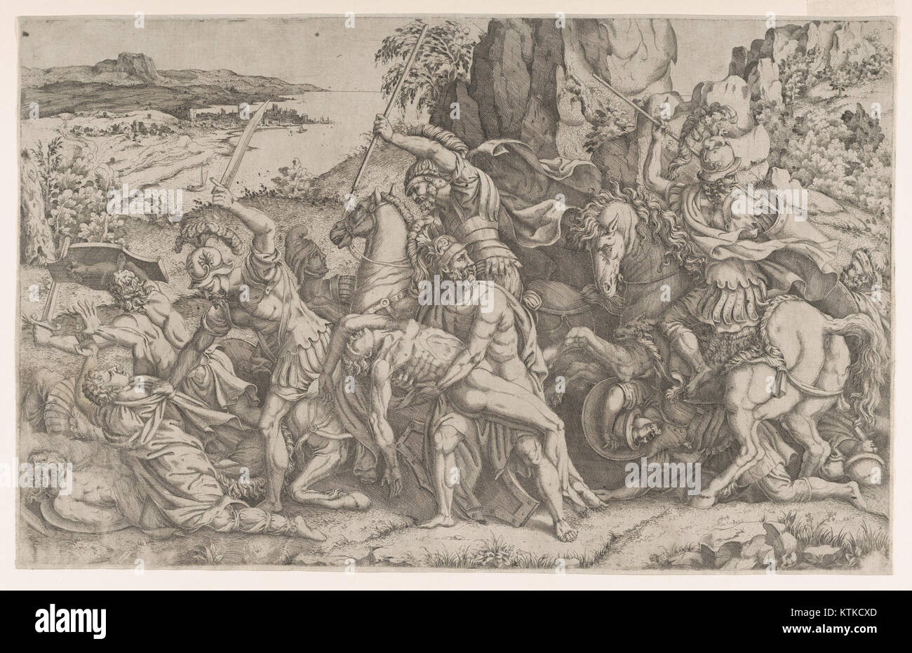 This artwork, housed at the Metropolitan Museum of Art, depicts the ...