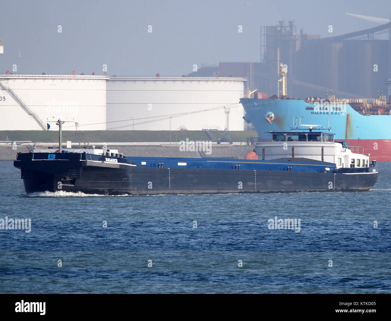 The ship 'Balance', registered under ENI 02325529, is seen in this ...