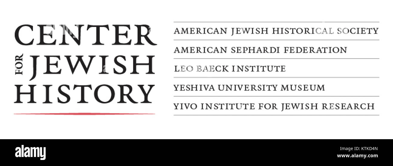 The Center for Jewish History logo represents the institution dedicated ...