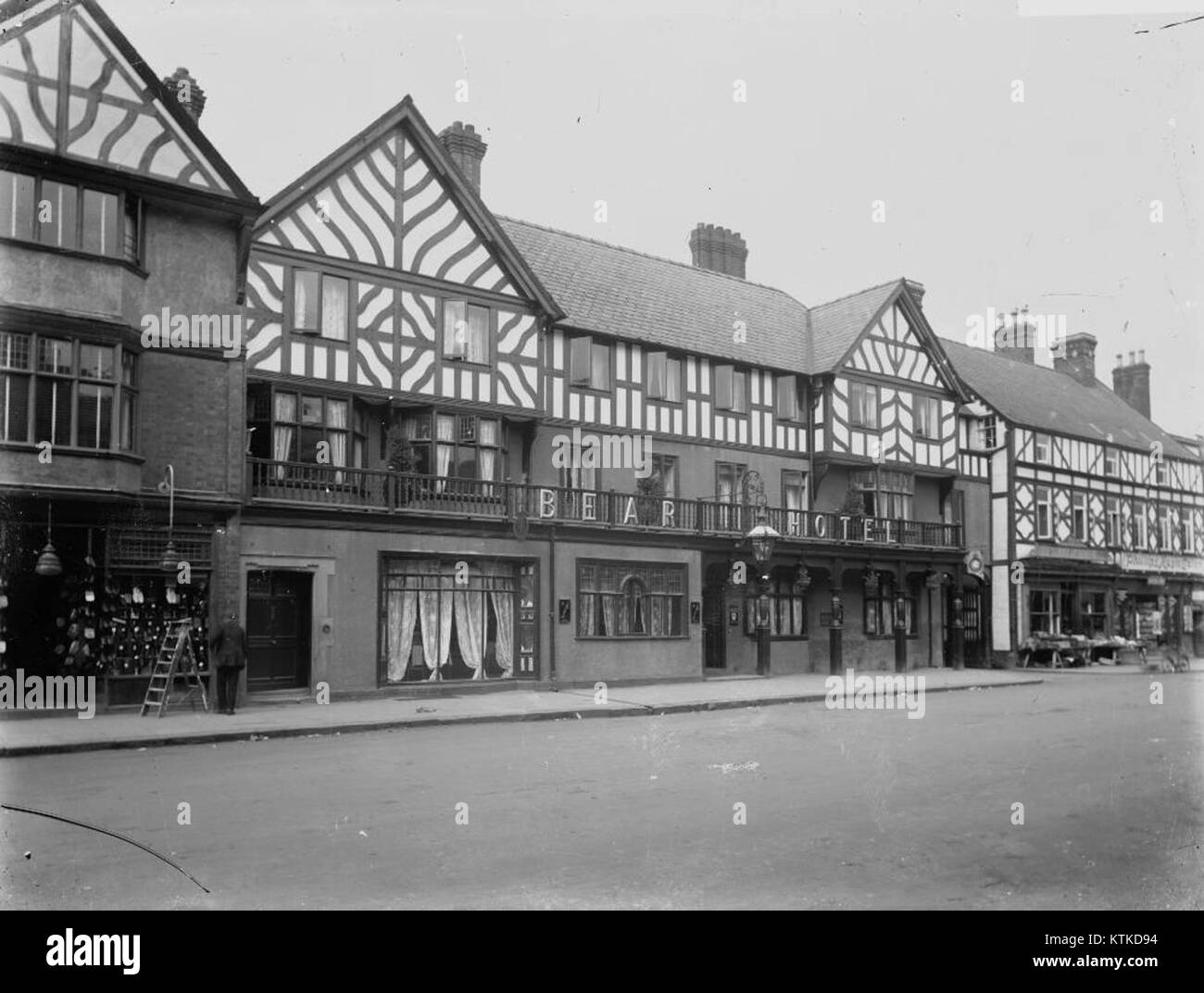 The Bear Hotel in Newtown is a historic hotel known for its ...