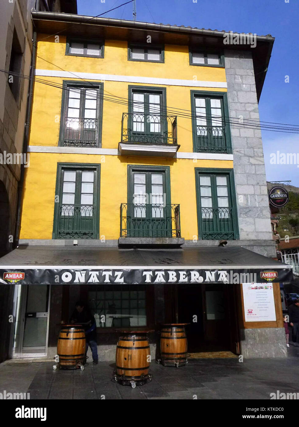 A photograph of the Azpeitia Taberna located in the Plaza Mayor ...