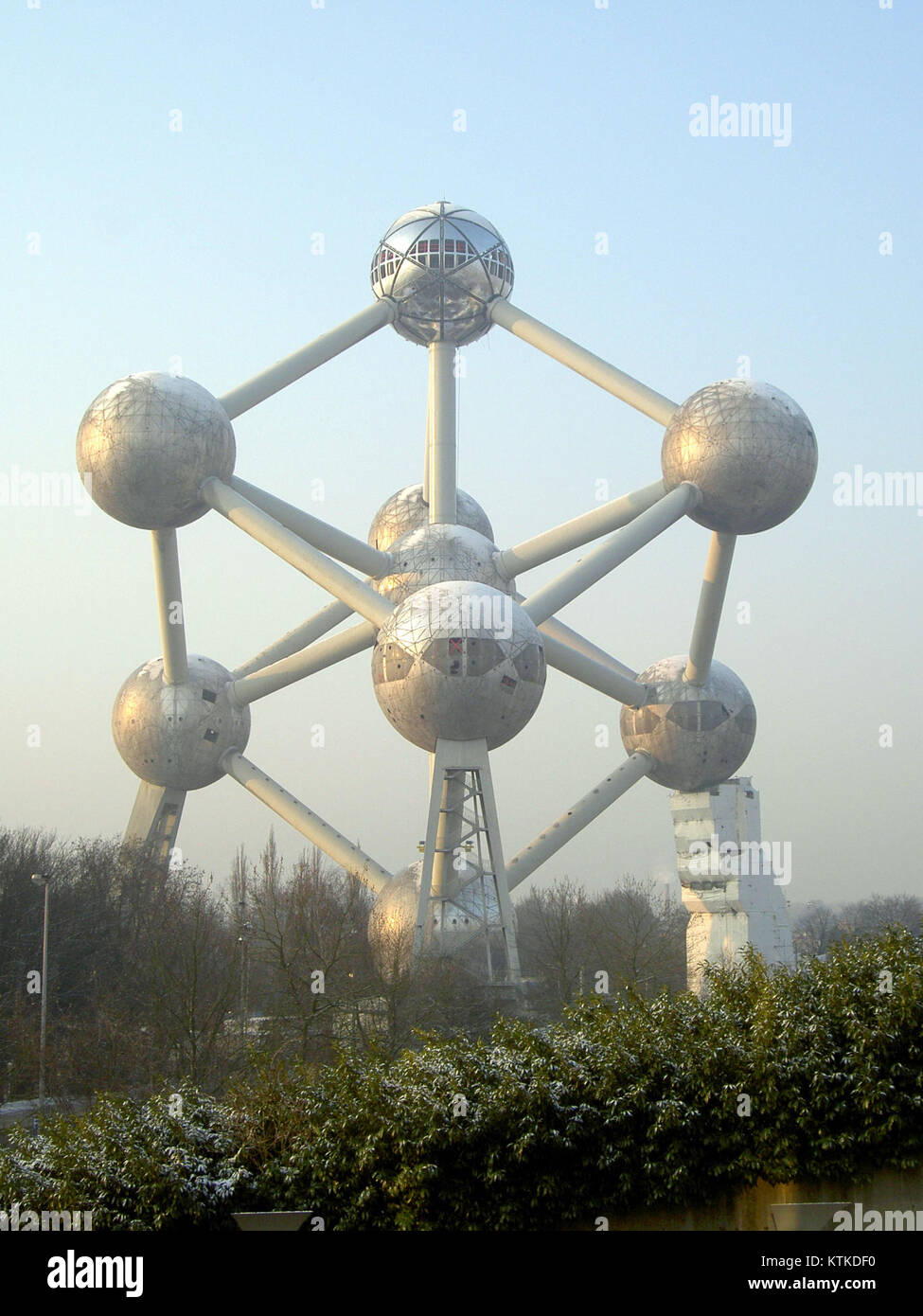 The Atomium is an iconic building in Brussels, Belgium, designed for ...