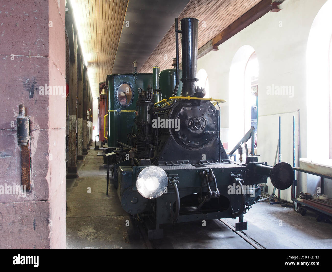 The Bavarian D VI is a historic locomotive built by the Berg ...
