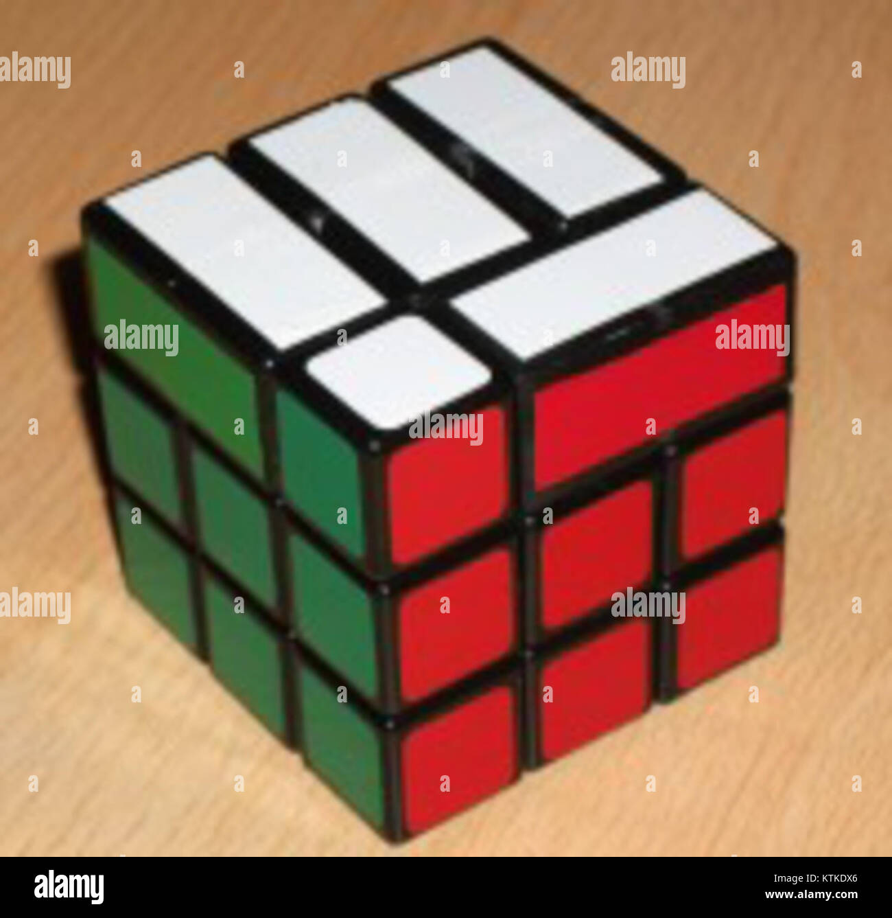 The 'Bandaged Cube' is a variation of the standard Rubik's Cube puzzle ...