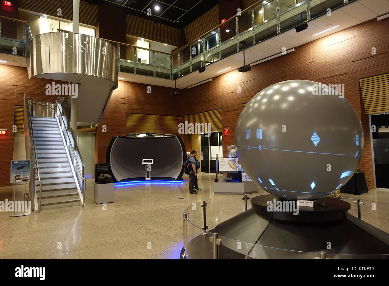 The Atrium of the Interdisciplinary Science and Technology Building 4 ...