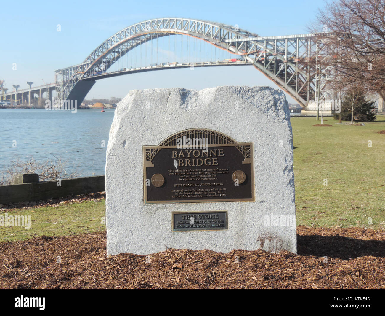 A stone marker labeled BB, potentially related to historical or ...