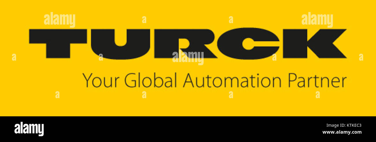 The Turck logo, designed in 2015, represents the company's branding ...