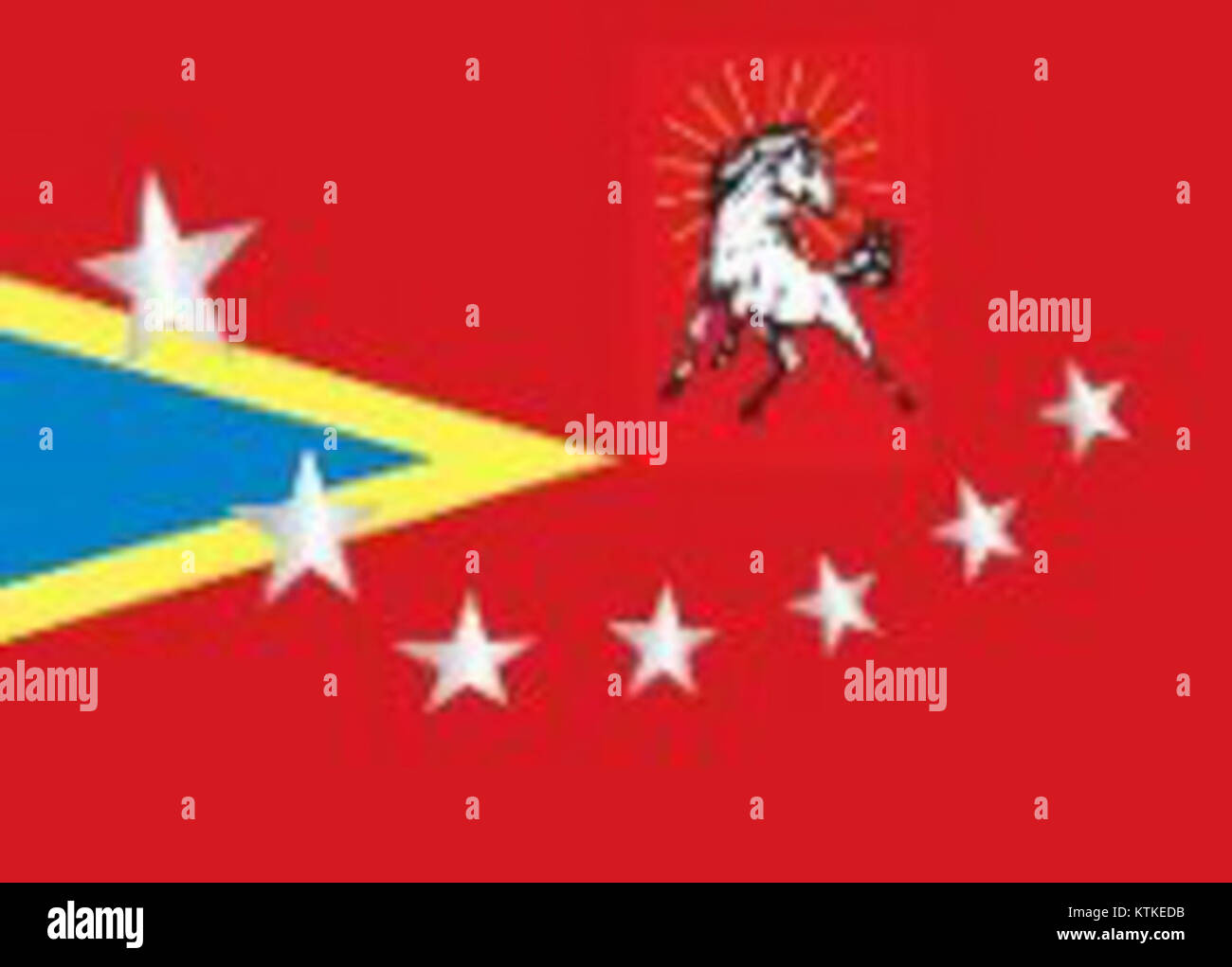 The 'Bandera de la Independencia' refers to flags created during the ...