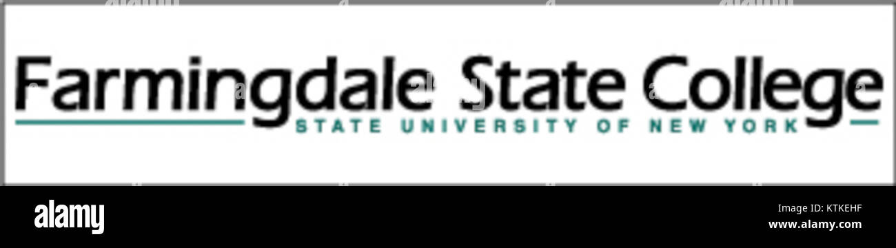 The Farmingdale State College logo represents the institution’s ...