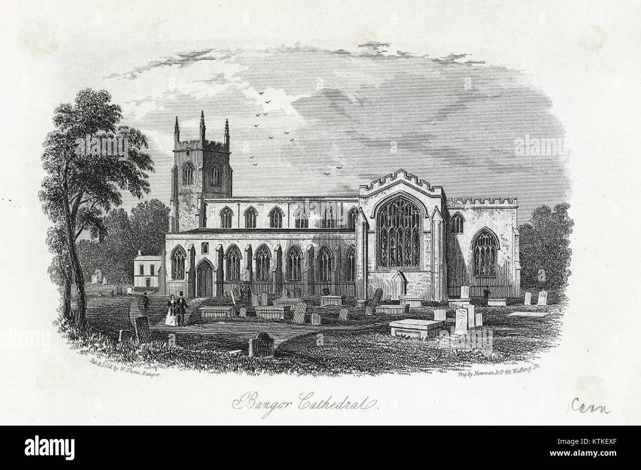 Bangor Cathedral is a historic religious building located in Bangor ...