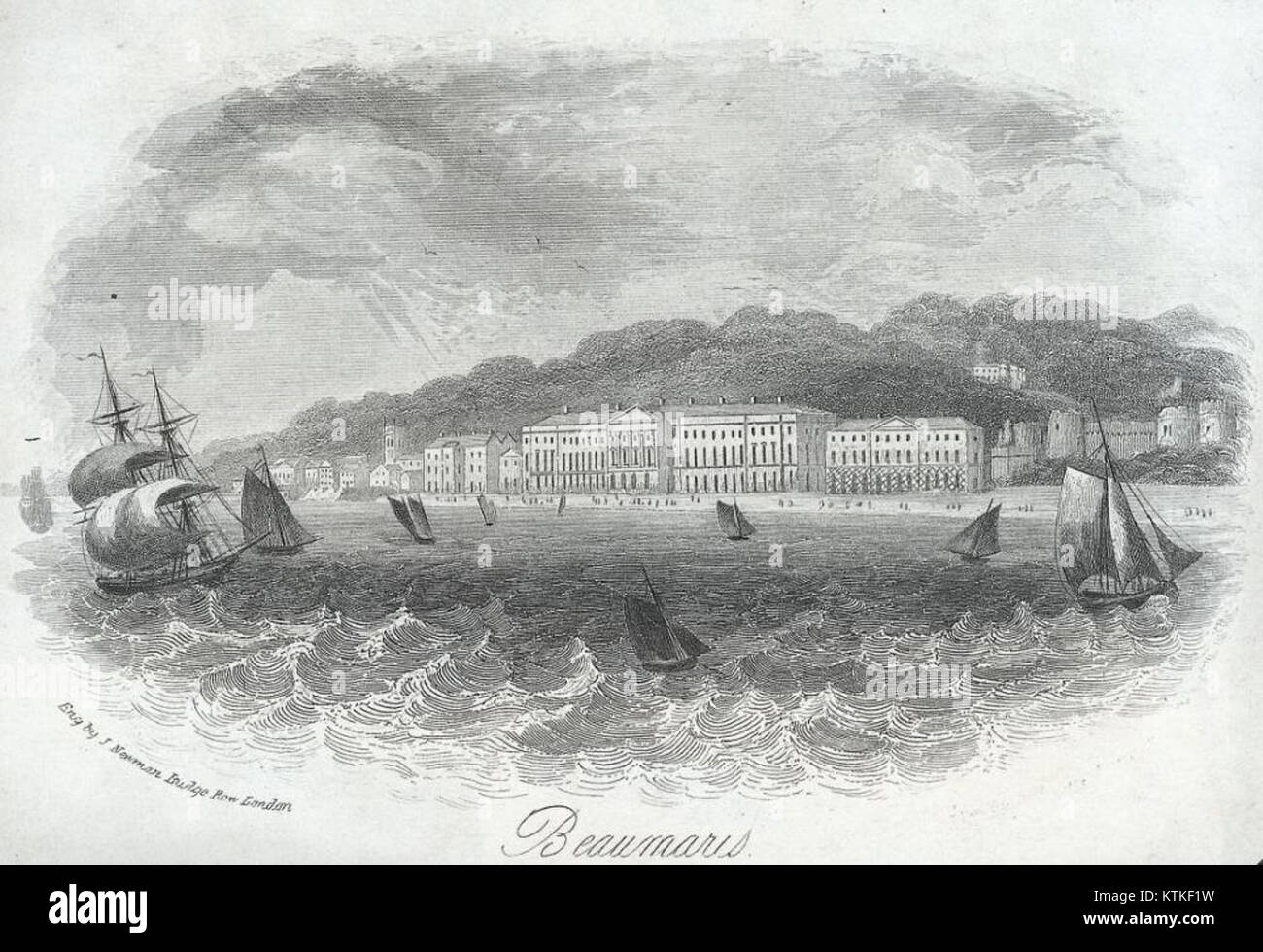 Beaumaris is a historic town located on the island of Anglesey in Wales ...