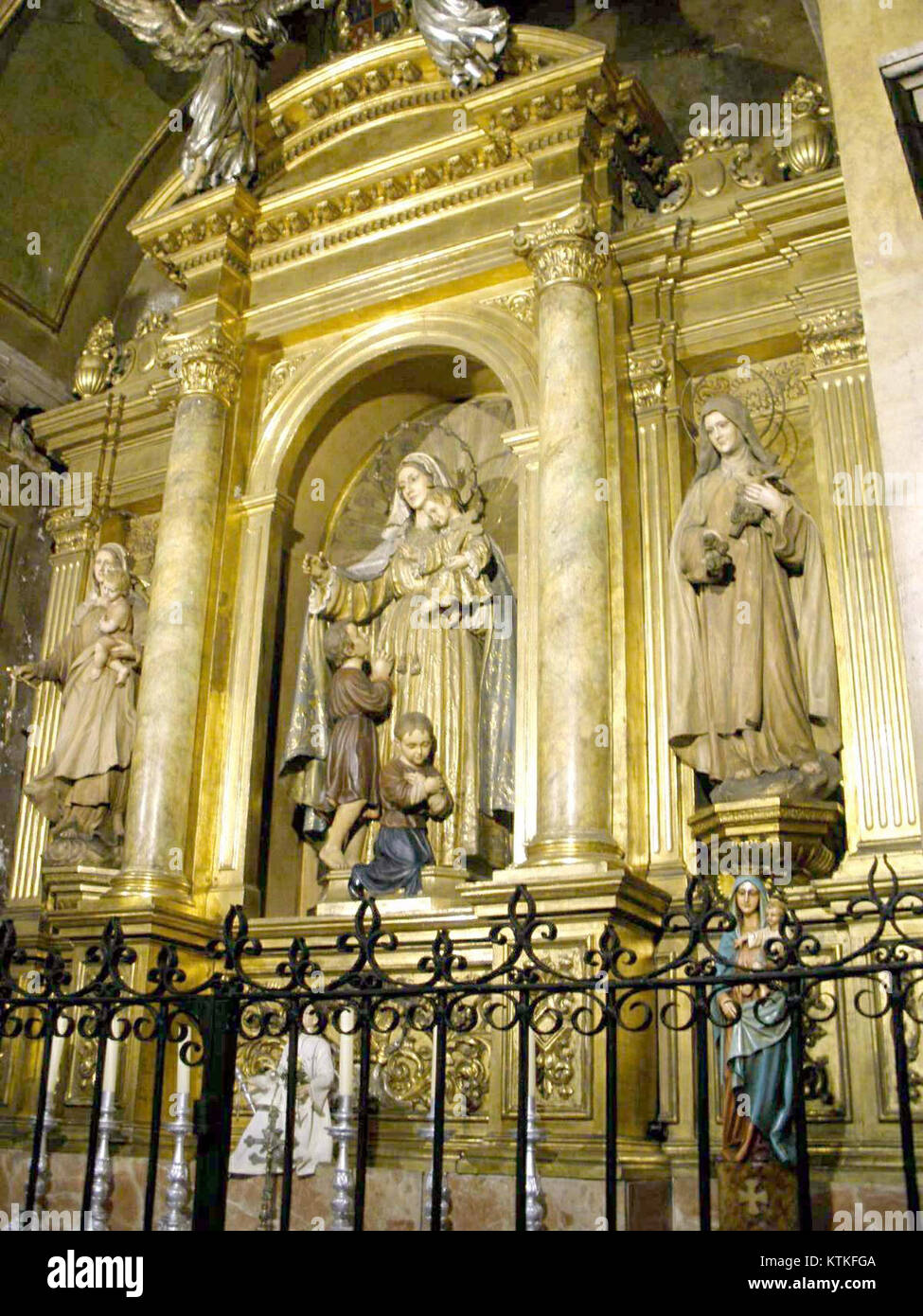 The Basilica de la Merced in Barcelona is an important religious site ...