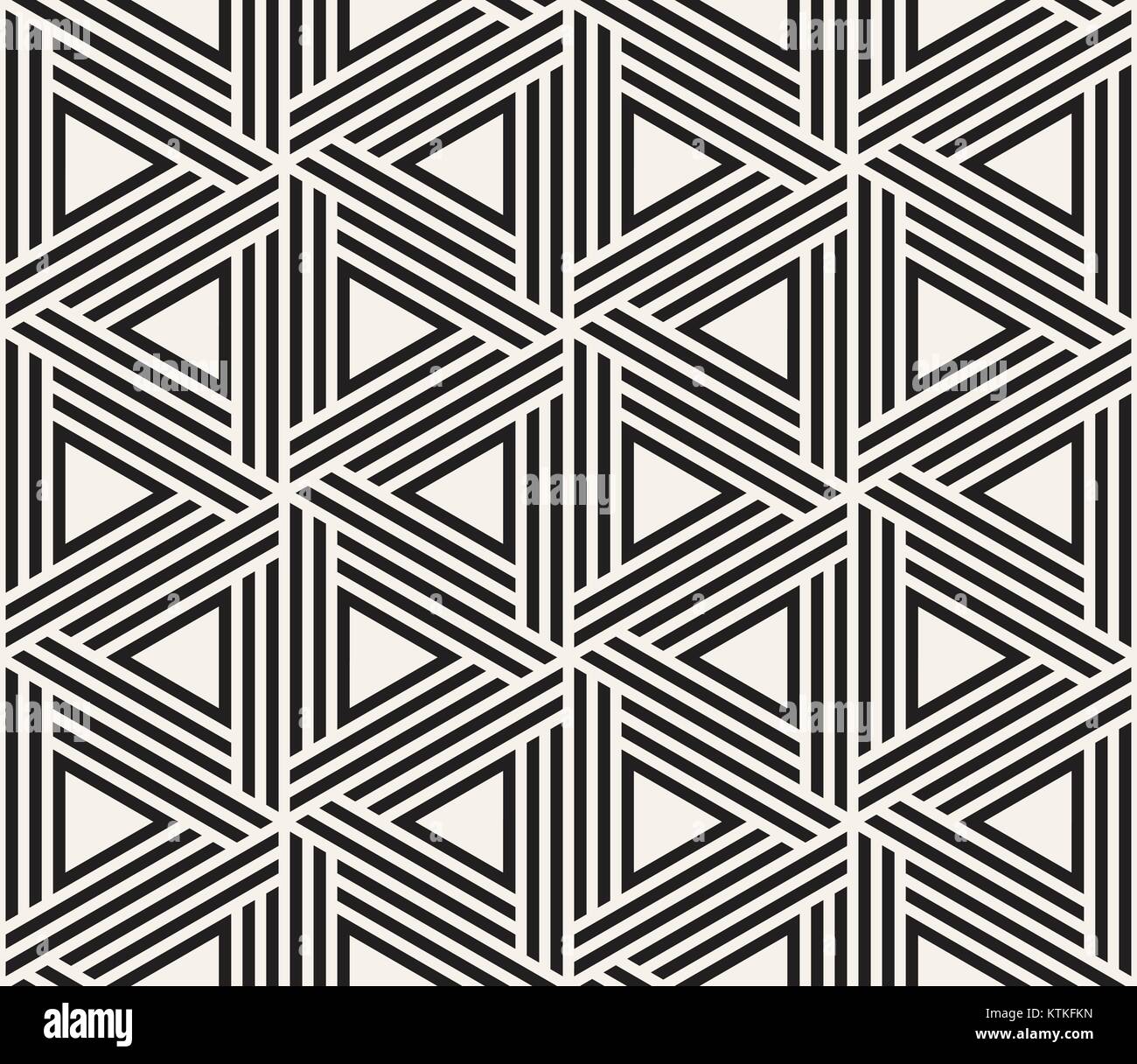 Vector seamless pattern. Modern stylish texture. Repeating geometric ...