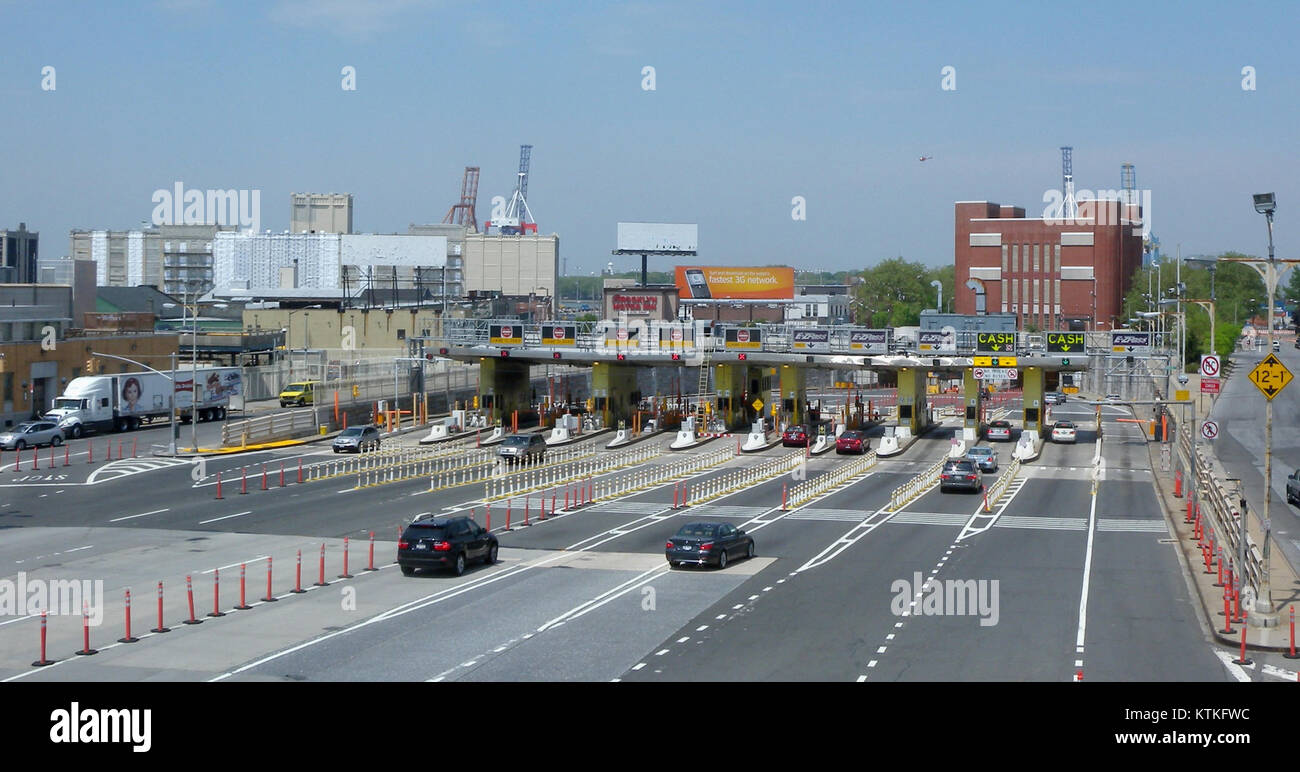 Toll station collection point hi-res stock photography and images - Alamy
