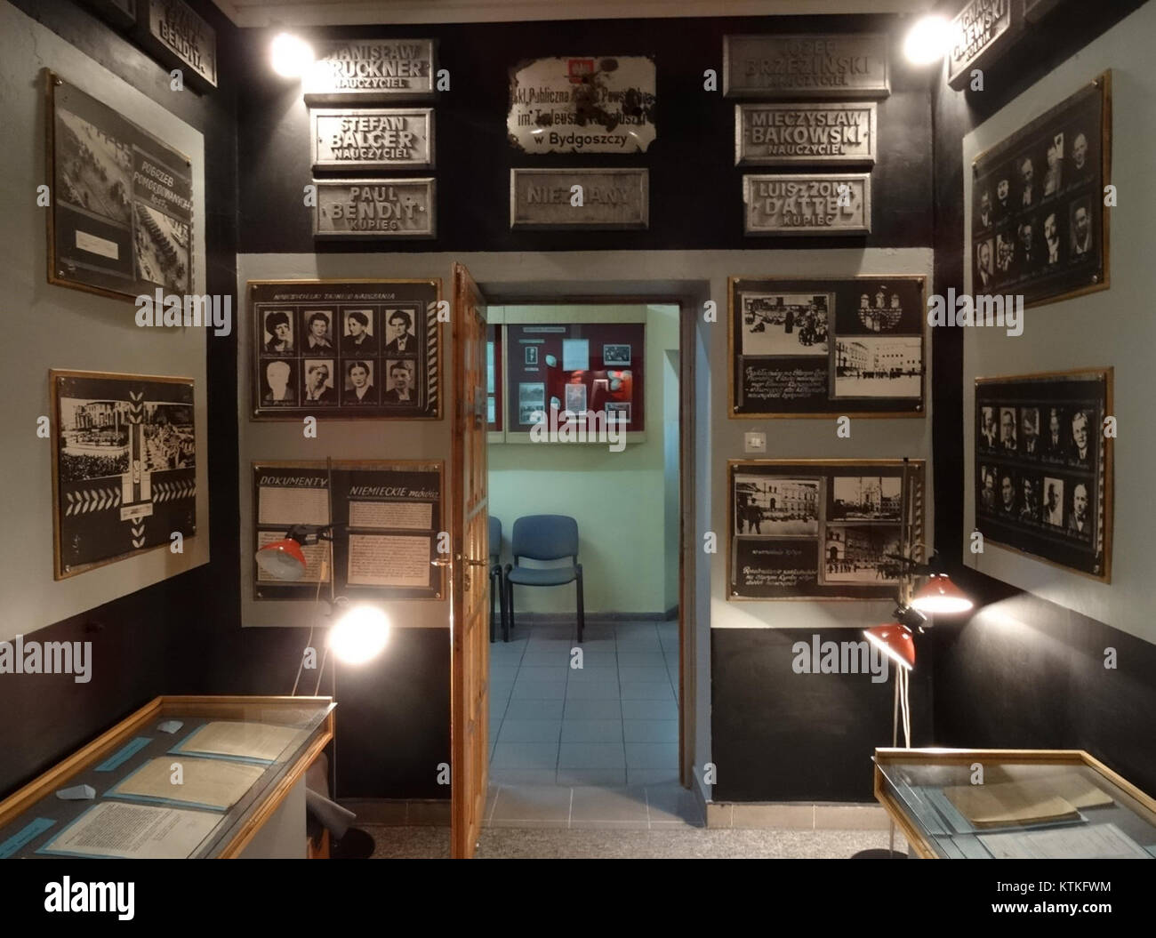 A photo of an educational building, likely a museum, captured in 2016 ...