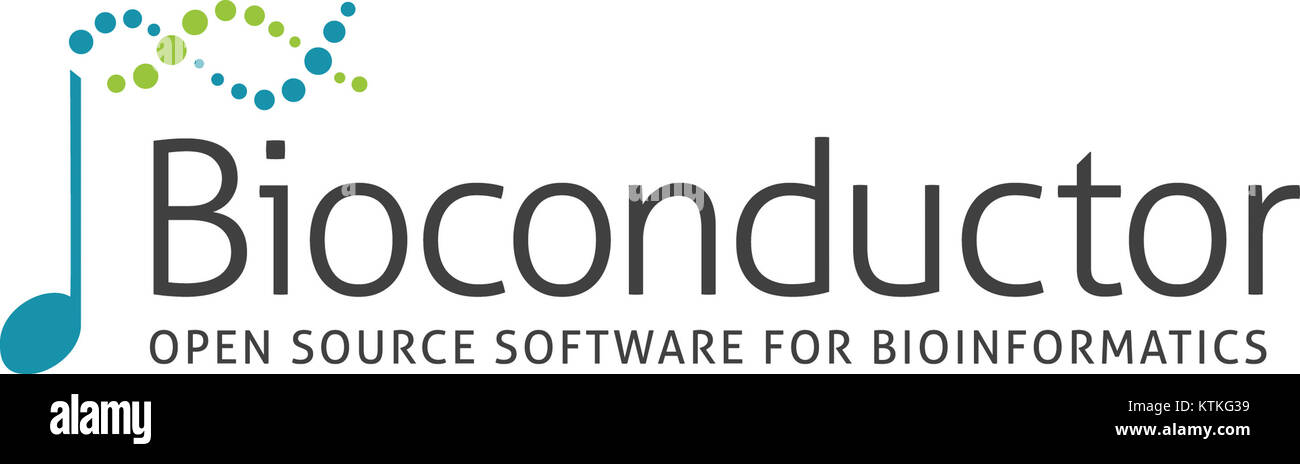 The Bioconductor logo represents the open-source software project focused on bioinformatics and ...