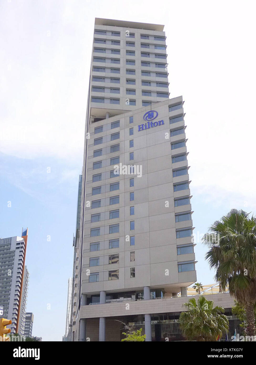 The Hilton Diagonal Mar is a prominent hotel in Barcelona, Spain ...