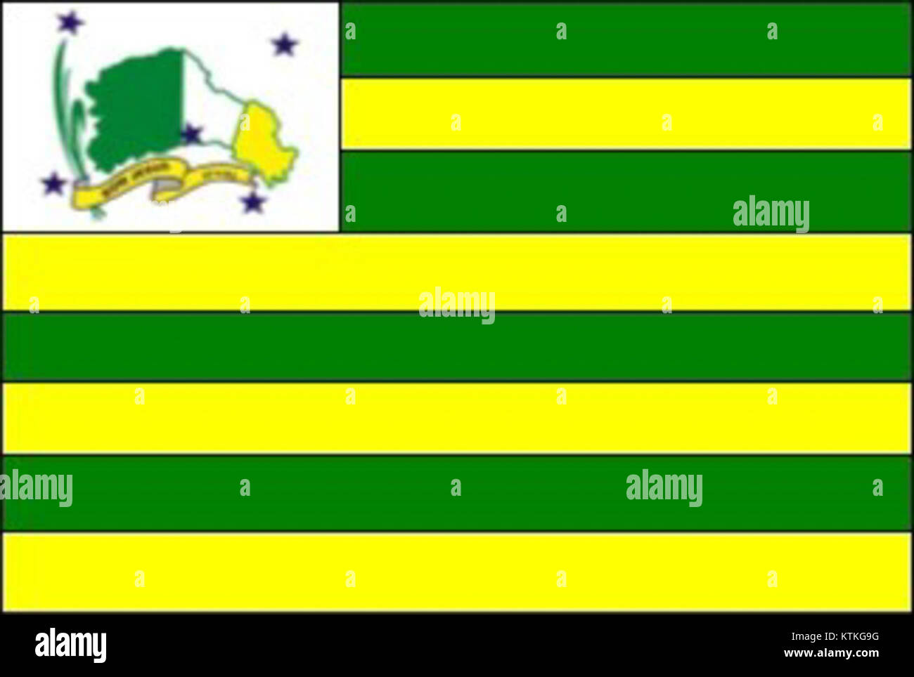 Bandeira de Bom Jesus de Goi%%%%C3%%%%A1s Stock Photo - Alamy