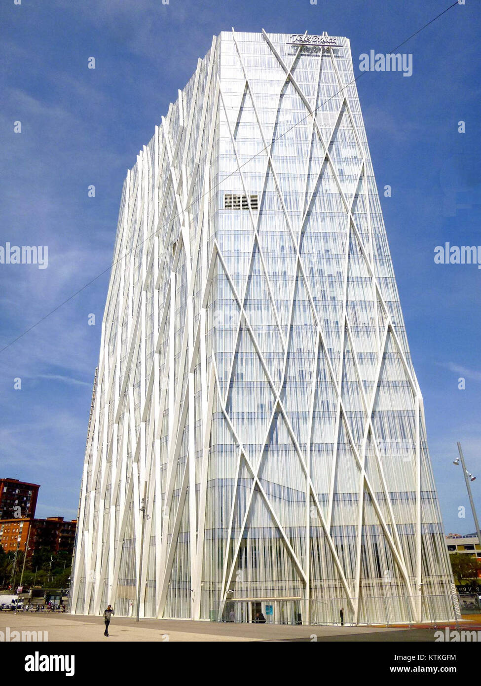 Torre Diagonal ZeroZero is a modern skyscraper located in Barcelona ...