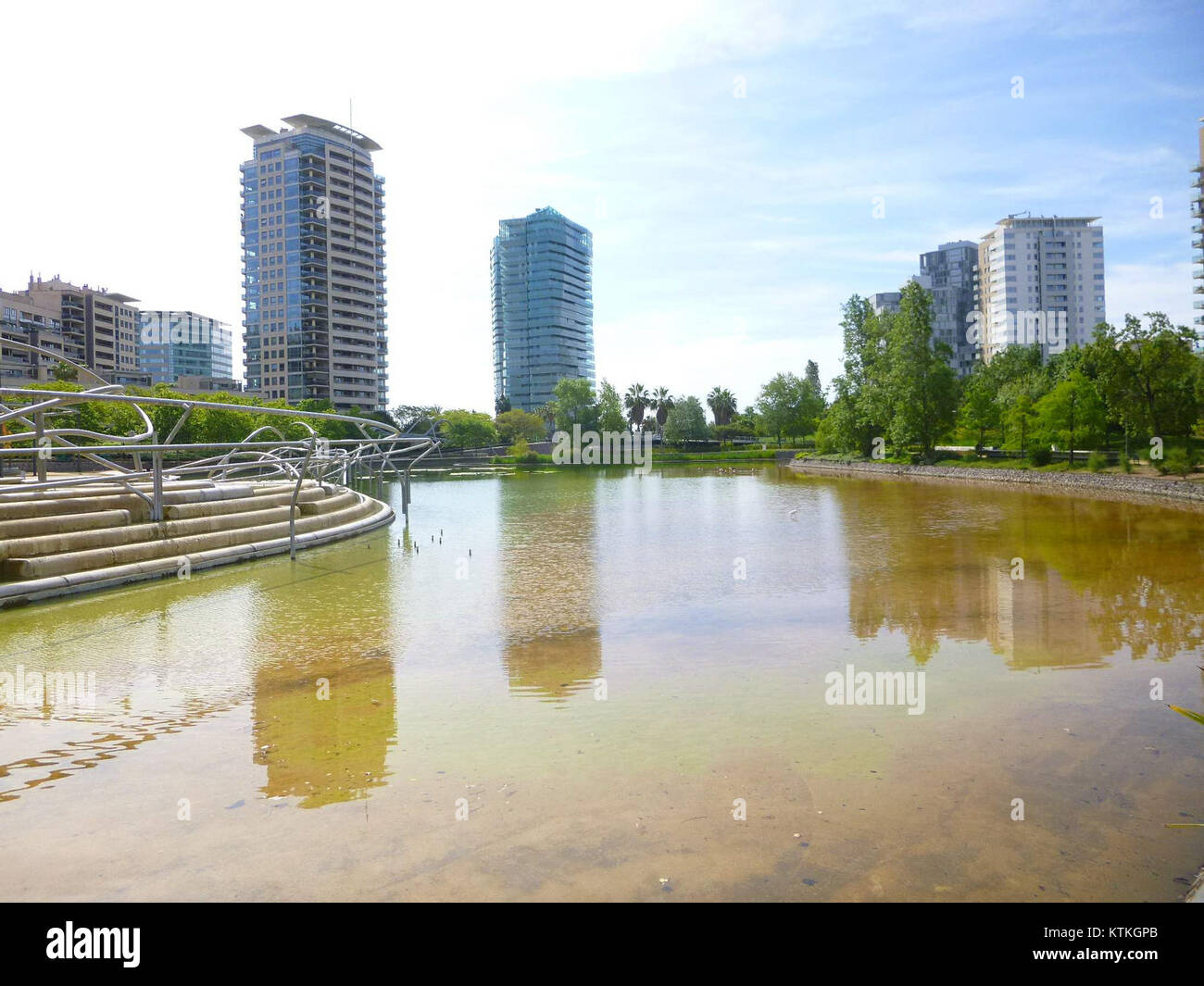Barcelona Parc Diagonal Mar 02 Stock Photo - Alamy