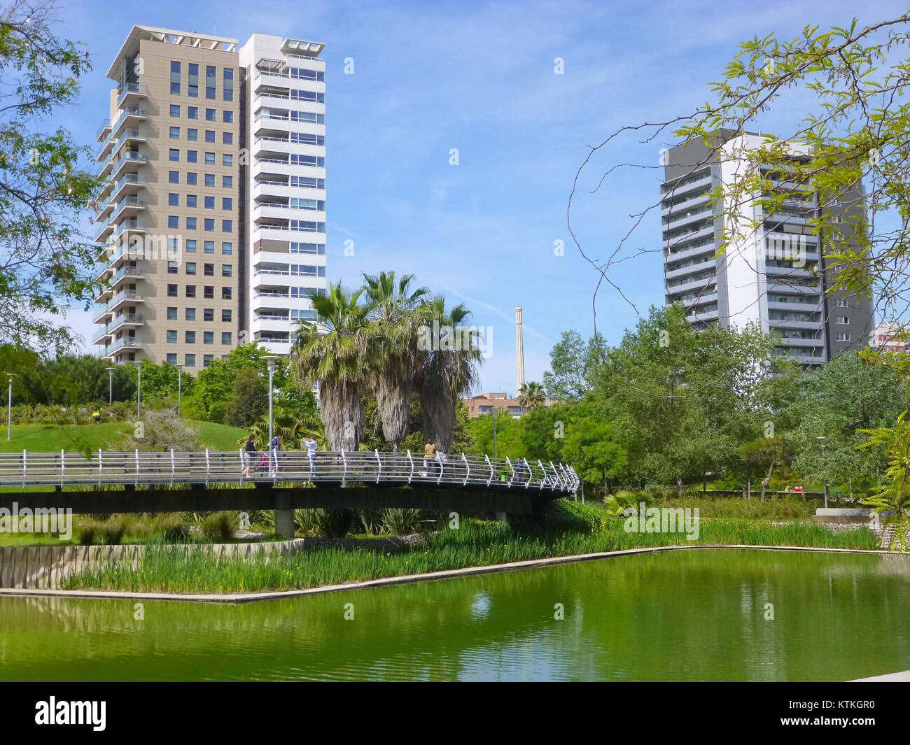 The Barcelona Parc Diagonal Mar is a public park in the Diagonal Mar ...