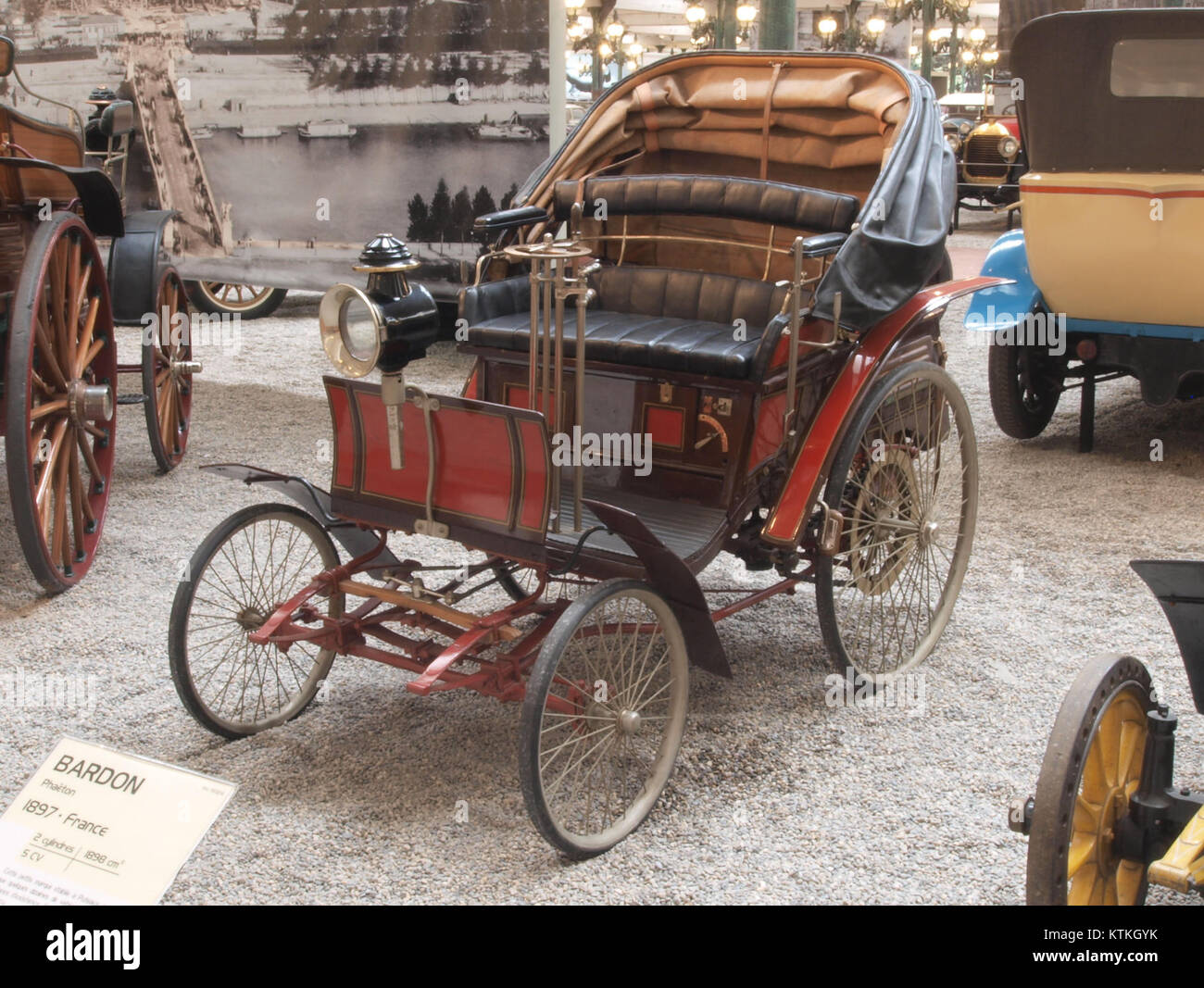 The 1896 Benz Phaeton is one of the earliest automobiles produced by ...
