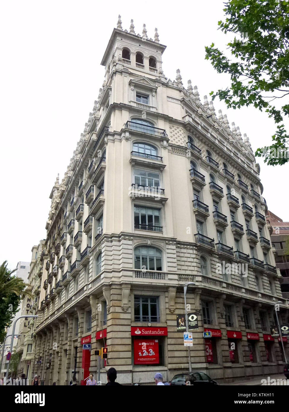 This image represents the buildings located on Avinguda Diagonal in ...